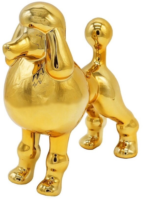 Petorama Standing Poodle Ceramic Statue - ShopStyle Figurines