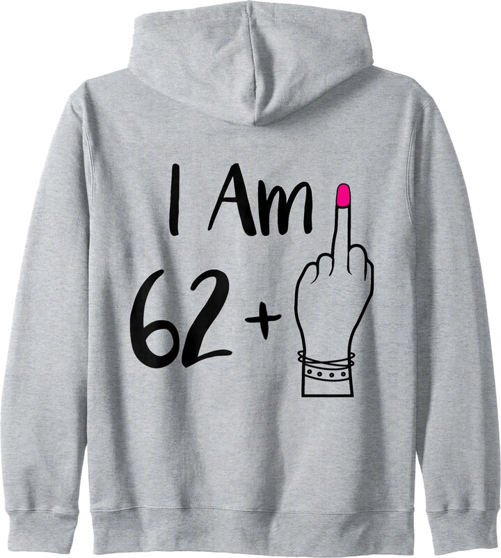 I Am 62 Plus 1 Middle Finger For A 63th women idea funny I Am 62 Plus 1 ...