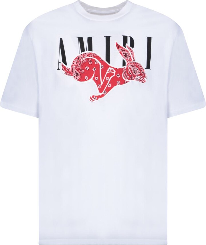 Amiri Adds A Rabbit Motif To This Classic T-Shirt, Presented In The ...