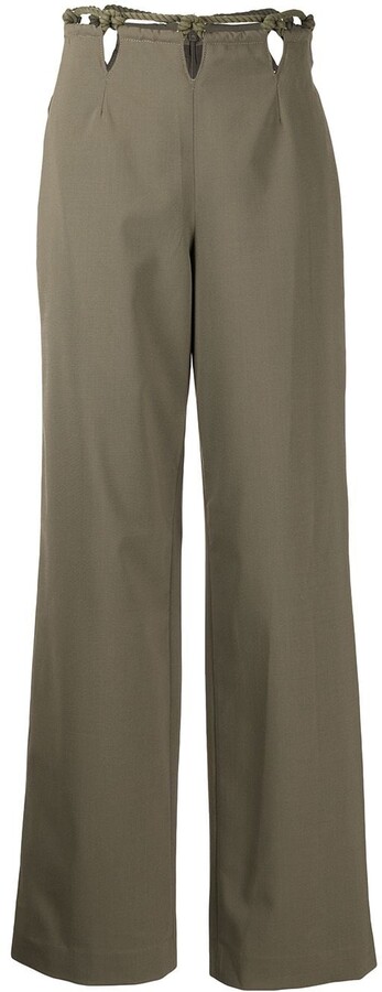 Dion Lee Rope-Macrame Trousers - ShopStyle Dress Pants