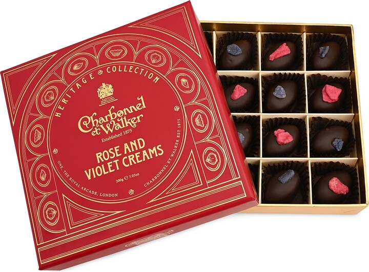 Charbonnel et Walker Heritage Collection Rose And Violet Chocolate ...