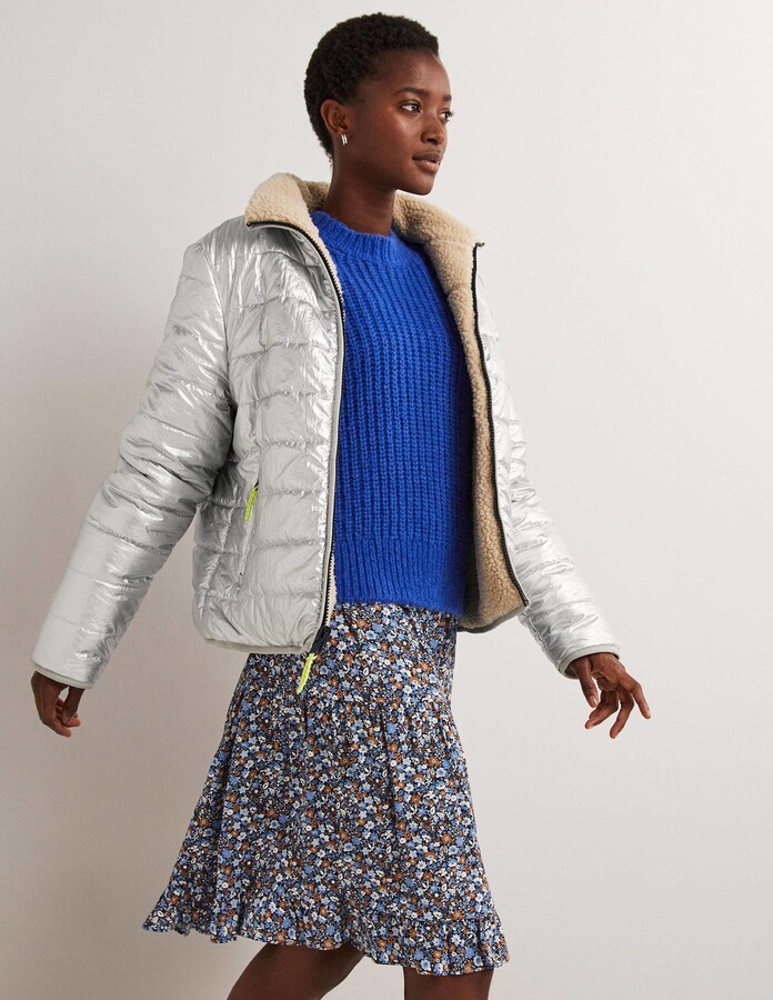 Boden Reversible Borg Puffer Jacket - ShopStyle