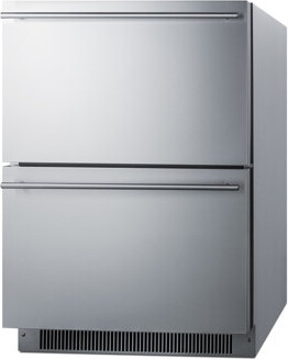 Summit Appliance 3.5 cu. ft. Garage Ready Frost-Free Undercounter ...