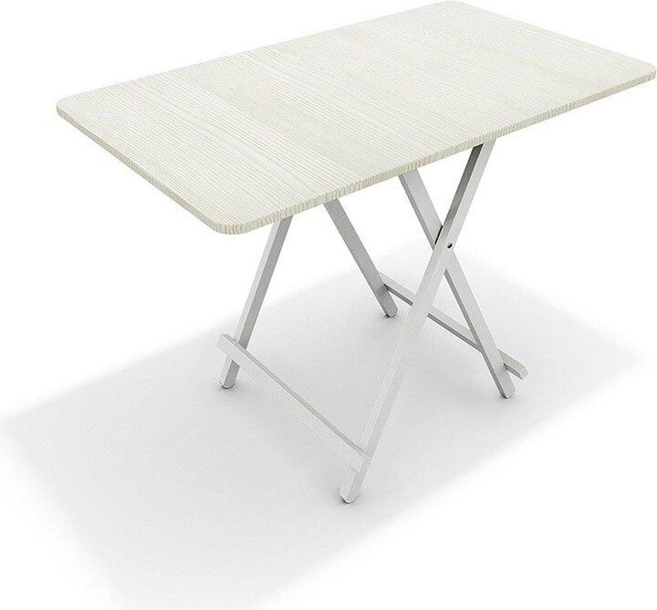 Living and Home 100x60cm Folding Wooden Dining Table - ShopStyle