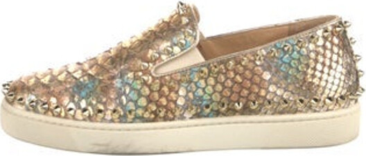 Christian Louboutin Slip On Sneakers - ShopStyle