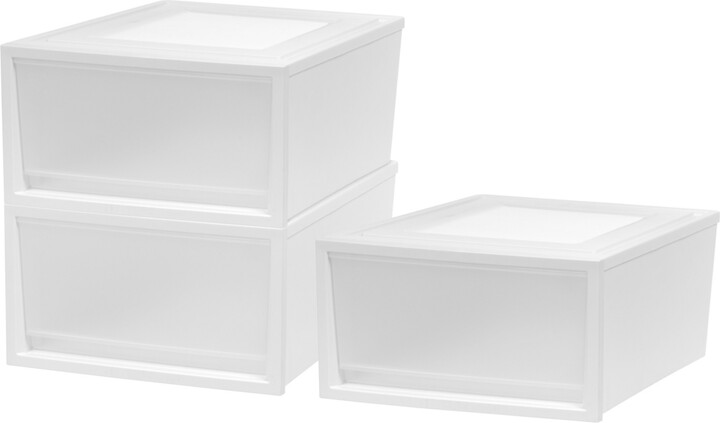 Iris Usa Box Chest Drawer, White, 3 Pack - ShopStyle