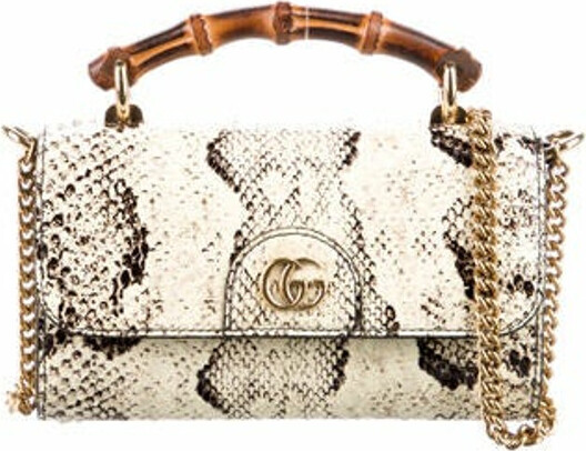 Gucci Python Diana Mini Bag - ShopStyle