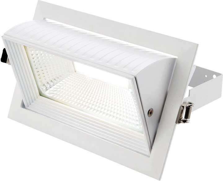 Loops Fully Adjustable Recessed Ceiling Downlight - 35W Cool White LED ...