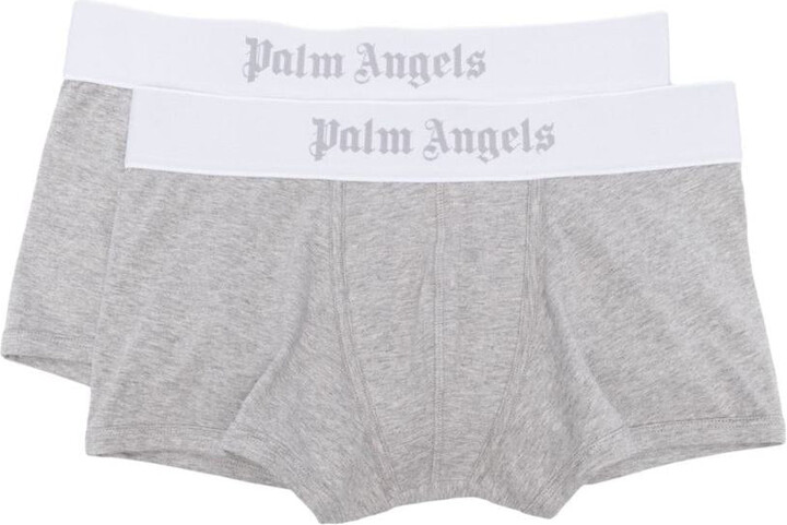 Palm Angels two-pack logo-jacquard boxers - ShopStyle