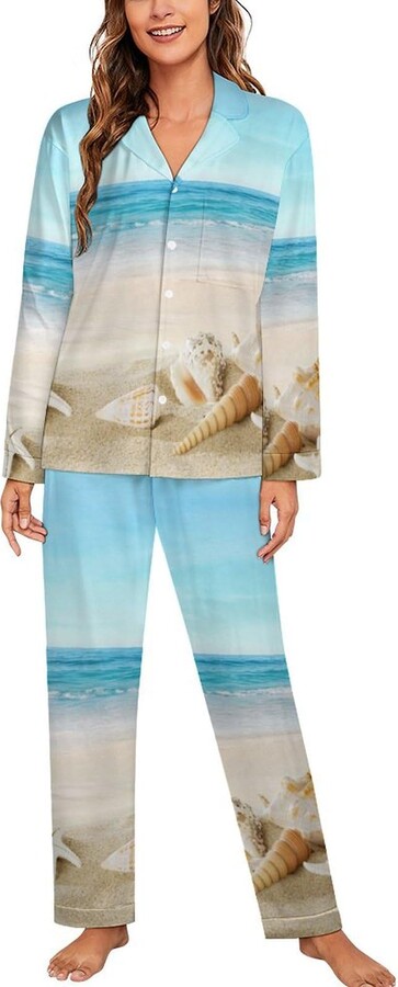 KUPTYEZR Woman's V Neck Pyjamas Set - ShopStyle