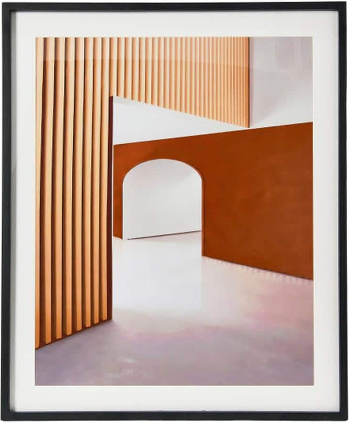 Storied Home Wood Framed Architecture Photograph Art Print 30 in. x 25 ...