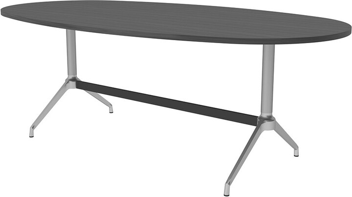 Skutchi Designs, Inc. 7' Oval Boat Conference Room Table With Trestle ...
