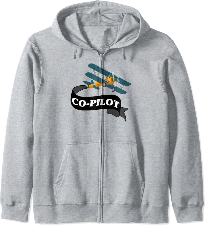 Airplane Co-Pilot enthusiast Vintage Flying Pilot Aircraft Co-Pilot ...