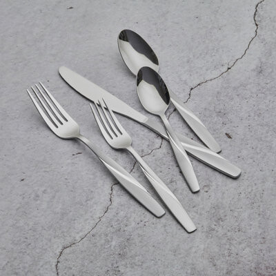 Ornative Flatware DARIUS Sand Finish 20 Pieces Flatware Set - ShopStyle