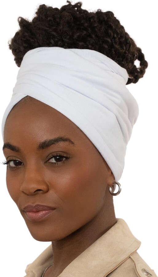 Olivia Sylx Head Wraps for Black Women - African Hair Wrap & Hair Scarf ...