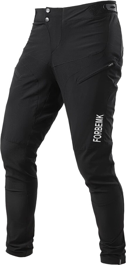 FORBEMK Mountain Bike Trousers Men's Cycling Trousers Long Lightweight ...
