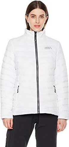 Outdoor Ventures Womens Felia Zip Quilted Lightweight Jacket White ...