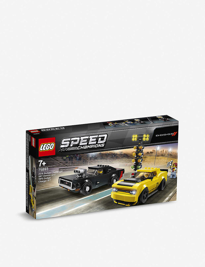 Lego Speed Champions 75893 2018 Dodge Challenger SRT Demon and 1970 ...