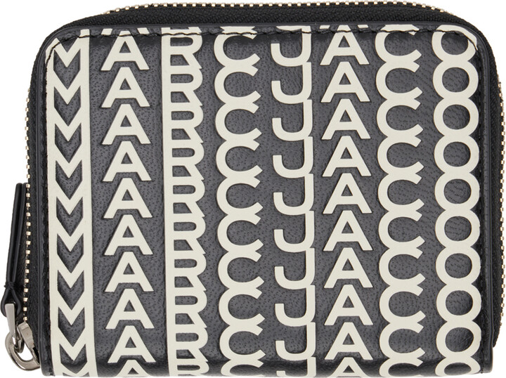Marc Jacobs Black 'The Monogram' Wallet - ShopStyle