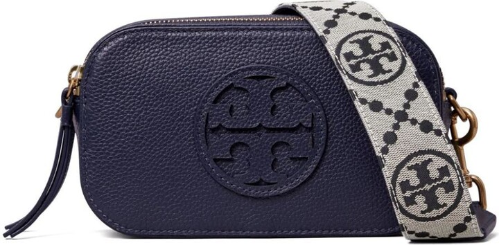Tory Burch Miller mini leather crossbody bag - ShopStyle