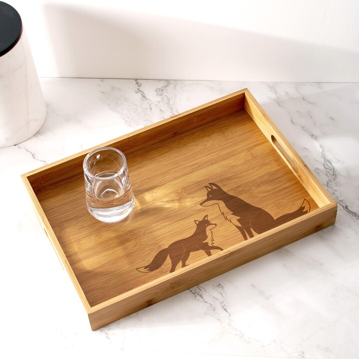 Dunelm Fergus Fox Tray Bamboo - ShopStyle