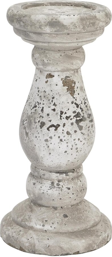 Hill Interiors Ceramic Stone Effect Candle Holder - ShopStyle