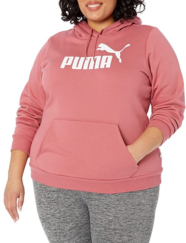 Puma Plus Size Essentials Logo Fleece Hoodie - ShopStyle
