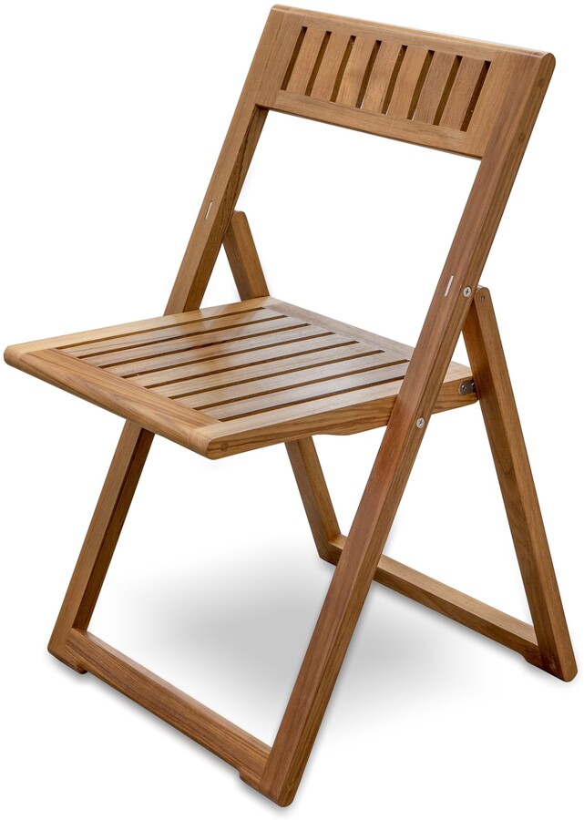 Prime Teak by Whitecap Teak Folding Teak Slat Chair - ShopStyle