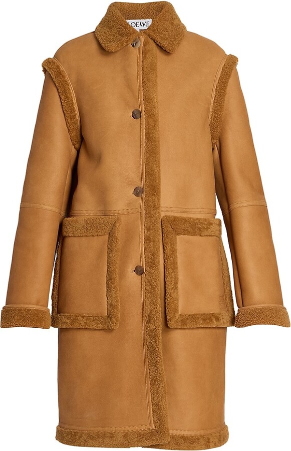 Loewe Shearling Coat - ShopStyle