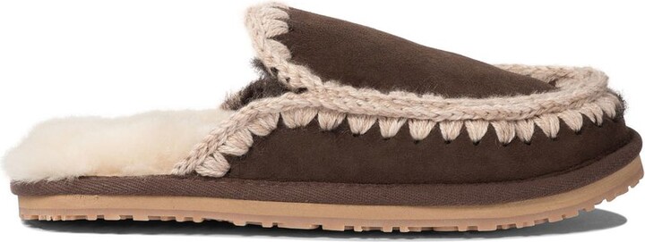 Mou Full Eskimo Stitch" Slippers - ShopStyle