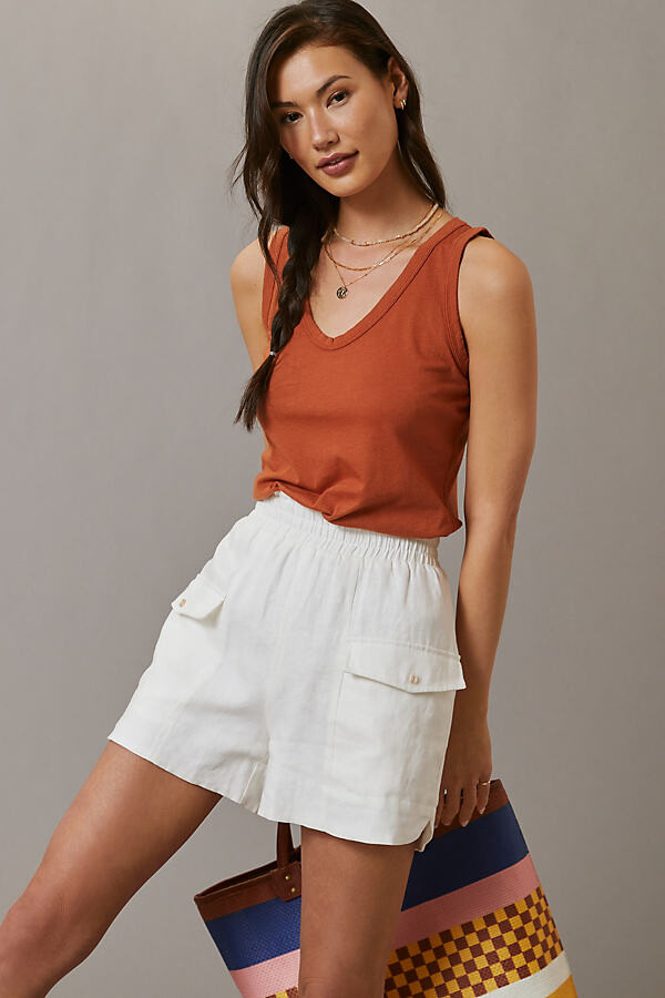 T.La Scoop-Neck Layering Tank Brown - ShopStyle