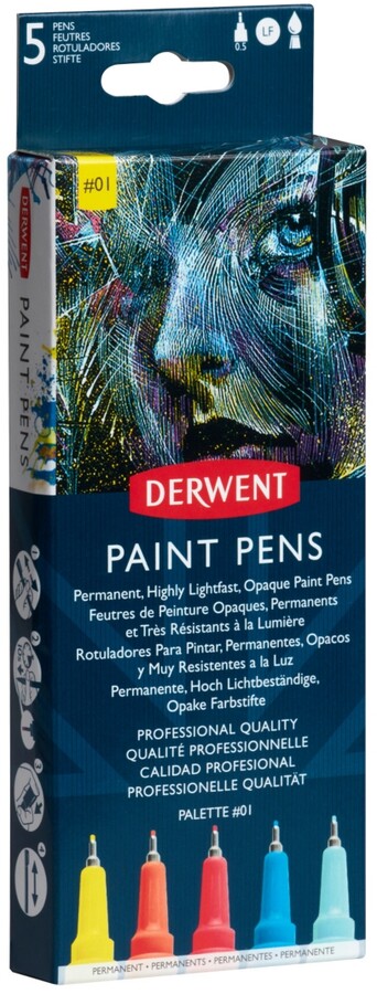Derwent Paint Pen Palette Set, 5 Pieces - ShopStyle