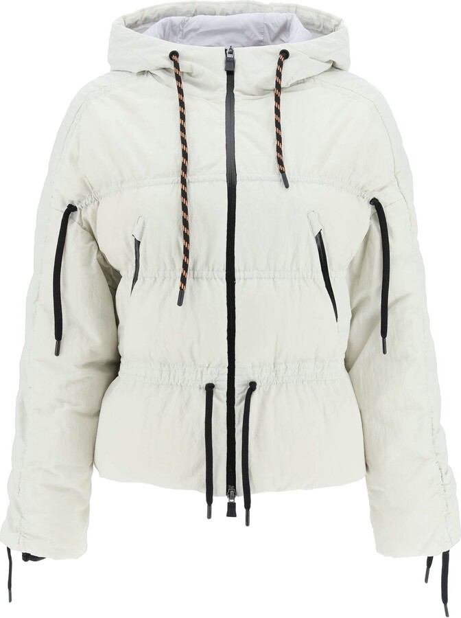 Herno Laminar Short Down Jacket With Drawstrings - ShopStyle