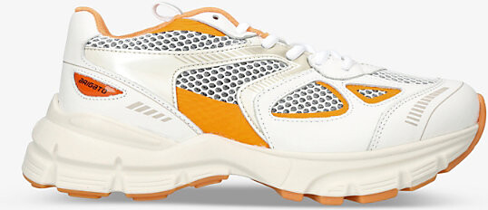Axel Arigato Womens White/oth Marathon Runner Mesh and Leather Low-top ...