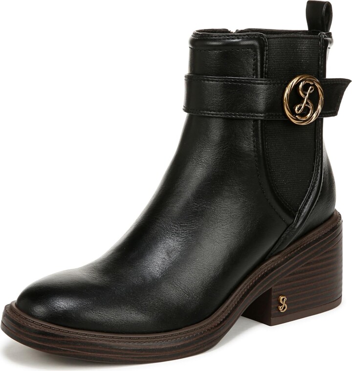 Sam & Libby Sam And Libby Natalia Ankle Boot Black 10 Medium - ShopStyle