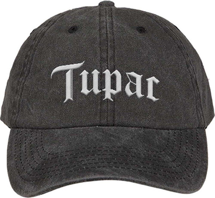 Tupac Shakur Gothic Logo Baseball Cap - ShopStyle Hats