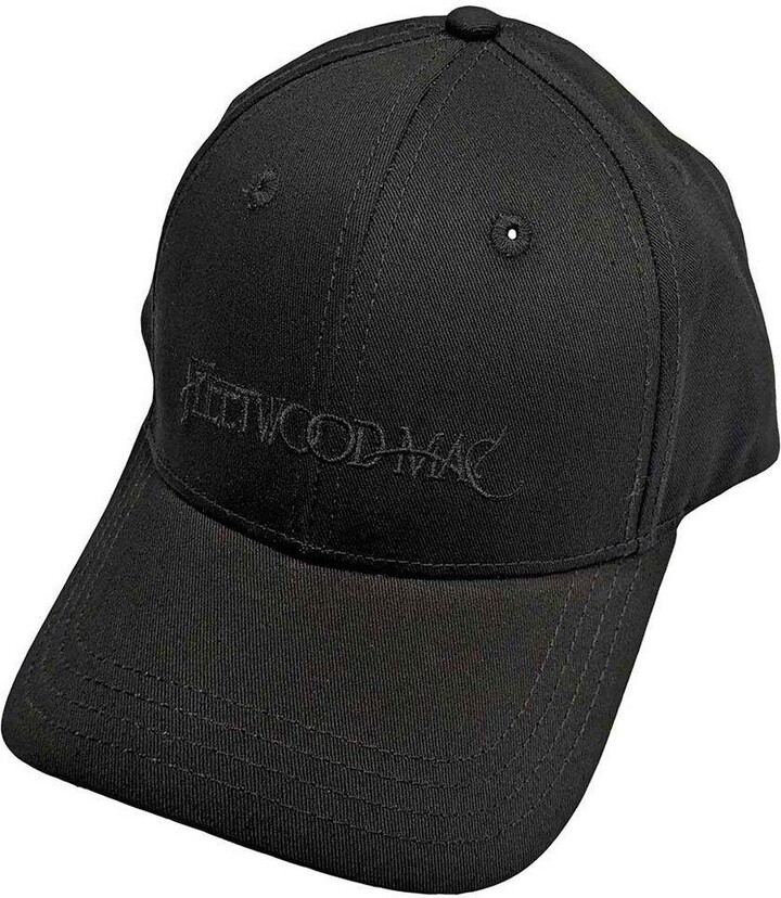 Fleetwood Mac Text Band Logo Baseball Cap - ShopStyle Hats