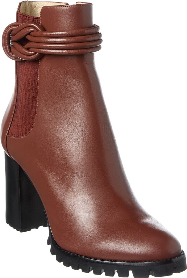 Alexandre Birman Vicky Waterproof Leather Combat Boot - ShopStyle