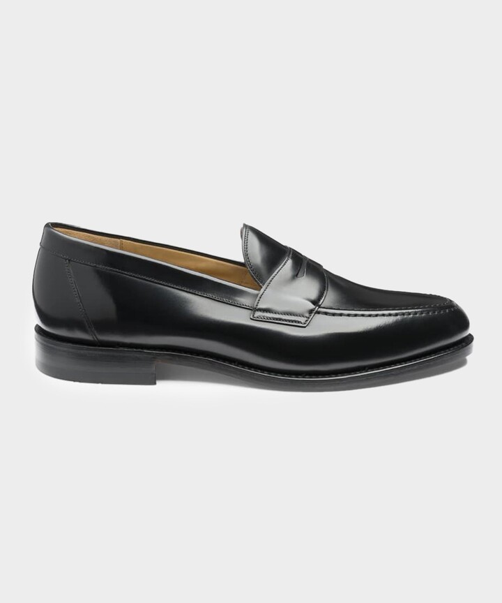 Loake Bros Ltd Loake Imperial Loafer in Black Polished Calf Leather ...