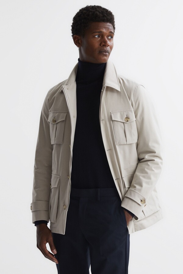 Reiss Military Inspired Field Jacket - ShopStyle