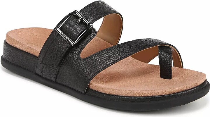 Vionic Wide Width Carmela Toe Loop Sandal - ShopStyle