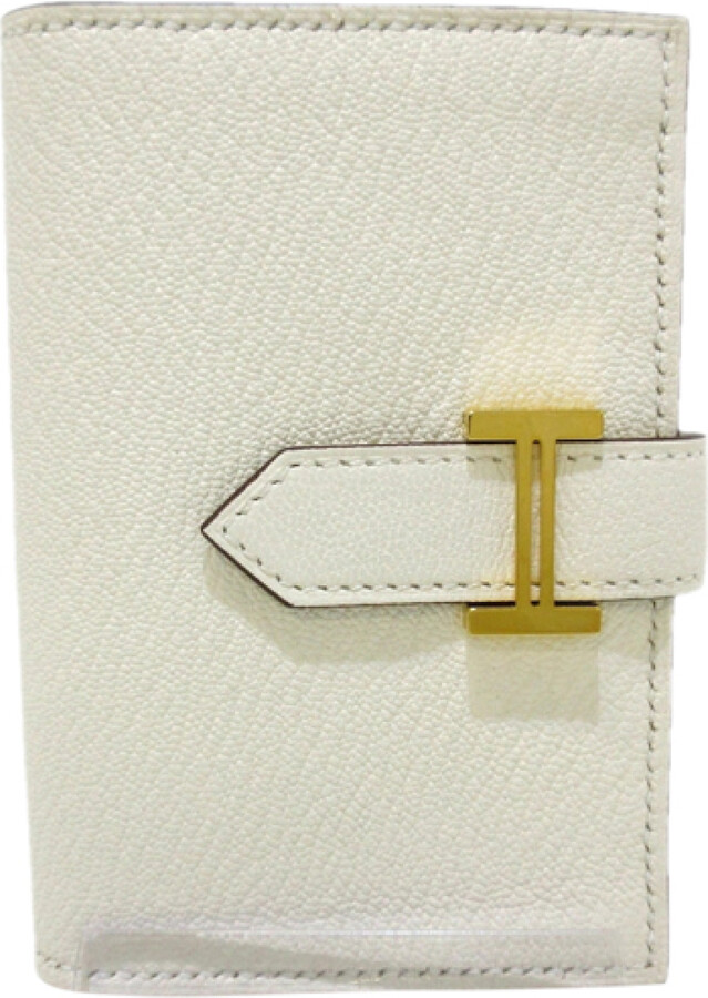Hermes Béarn leather purse - ShopStyle Wallets & Card Holders