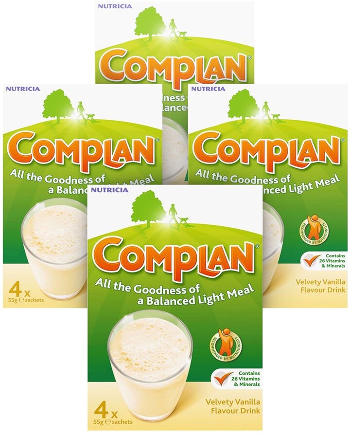 Complan Vanilla Flavour Sachets 55G X 16 - ShopStyle Bath & Body