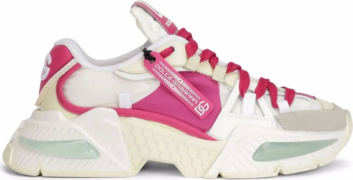 Dolce & Gabbana Airmaster panelled low-top sneakers - ShopStyle