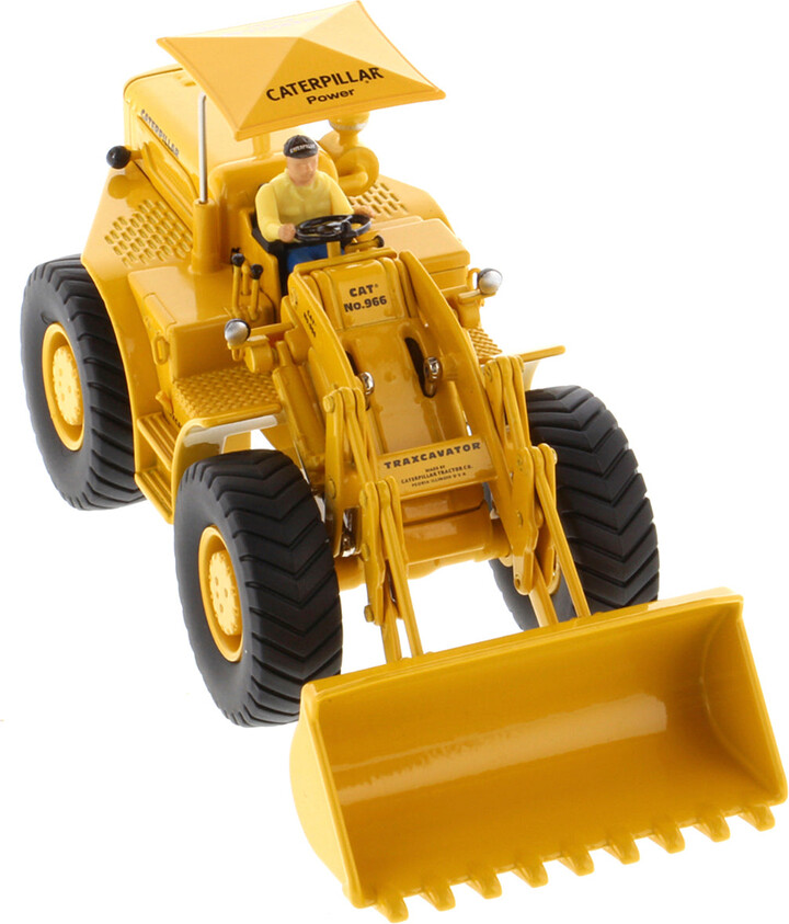 Diecast Model Diecast Masters CAT Caterpillar 966A Wheel Loader Yellow ...