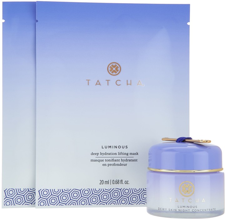 Tatcha Luminous Dewy Skin Night Concentrate & 2 Sheet Masks - ShopStyle