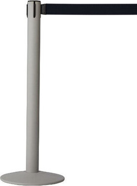 MT Displays M&T Displays Gray Crowd Control Stanchion Barriers Queue ...