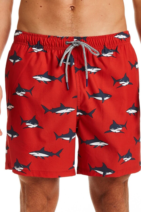 Rainforest Jaws Stretch Swim Trunks - ShopStyle