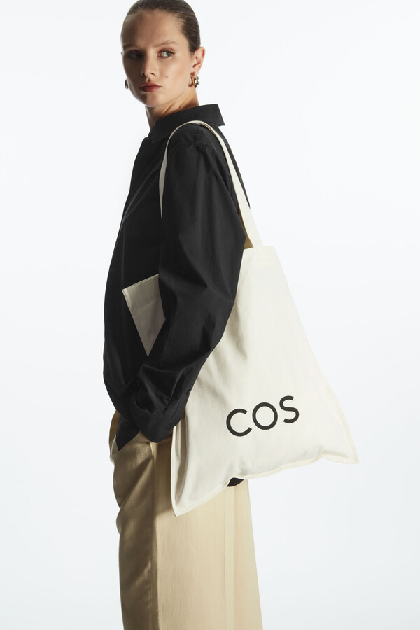 COS Canvas Tote - ShopStyle