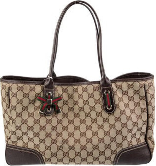 Gucci GG Canvas Medium Princy Tote - ShopStyle